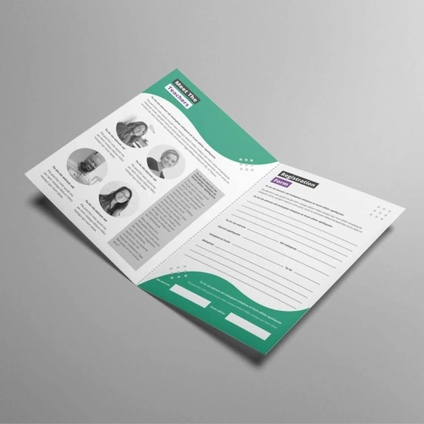 Perforated Folded Leaflets | Goldhawk Forms Limited
